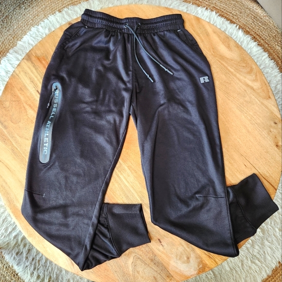 Russell Athletic | Bottoms | Russell Athletic Black Jogger Sweatpants ...